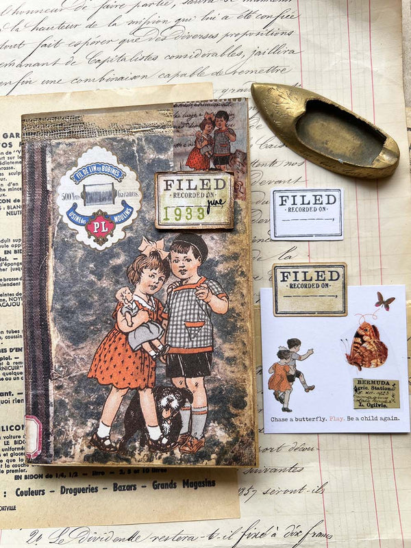 'Filed And Recorded' Rubber Stamp by Mic Moc (記録された) from micmoc.com ...