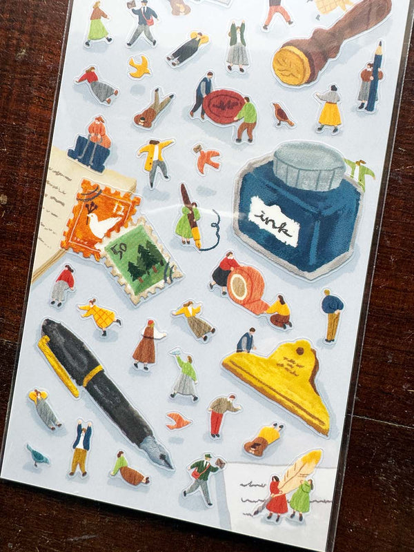 Secret Letter PET Sticker Sheet (秘密の手紙)from micmoc.com - Mic Moc
