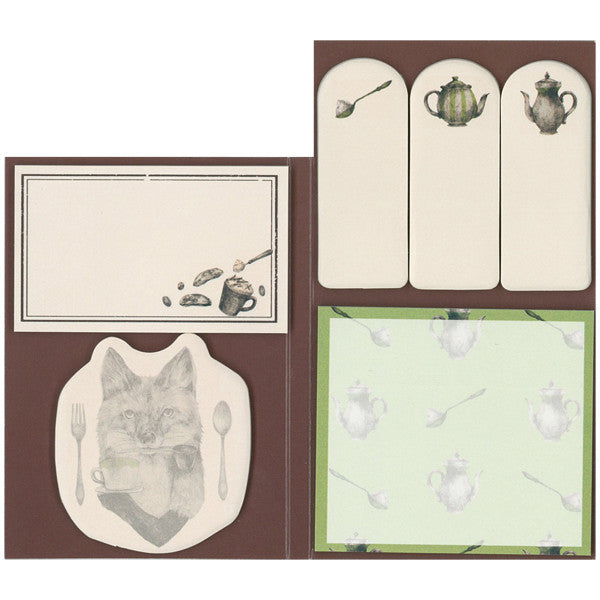 Mini Sticky Note Set - Fox from micmoc.com at Mic Moc Curated Emporium