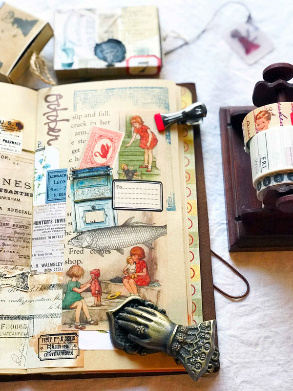 Gummed Collage Sheets - GCS 002 'My Storybook II' from Mic Moc at ...